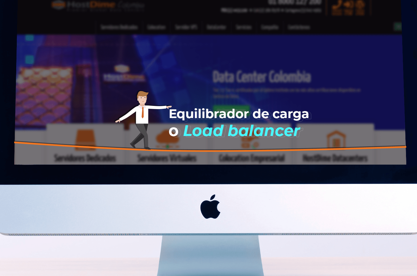 ¿Por qué usar un equilibrador de carga o load balancer? | Blog HostDime Argentina, servidores ...